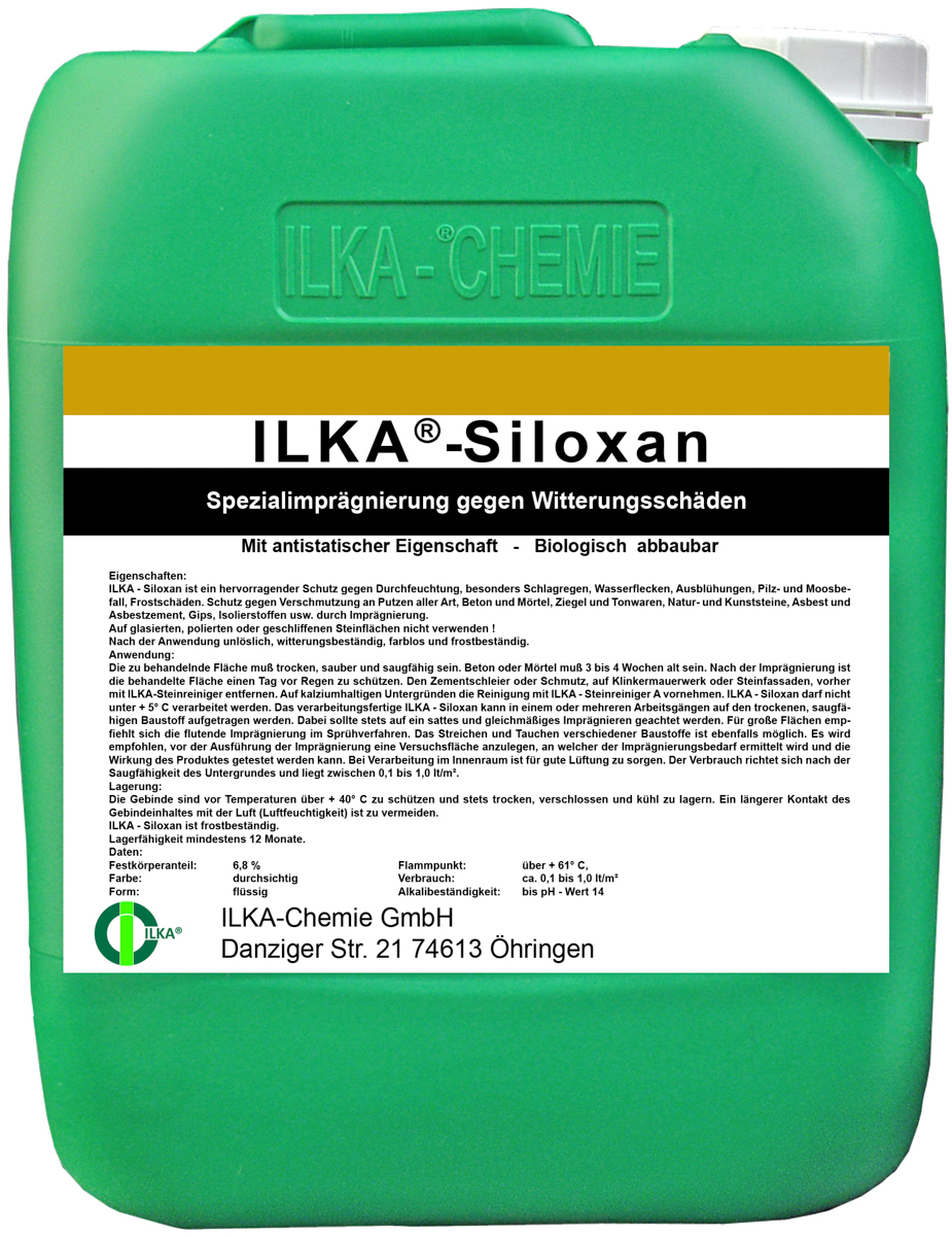 ILKA-Siloxan 10,0 lt Spezialimprägnierung | cms-gruppe
