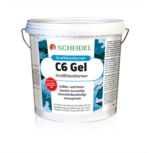 Scheidel macs C6 Gel Graffiti- 10,0 lt Reiniger | CMS Gruppe